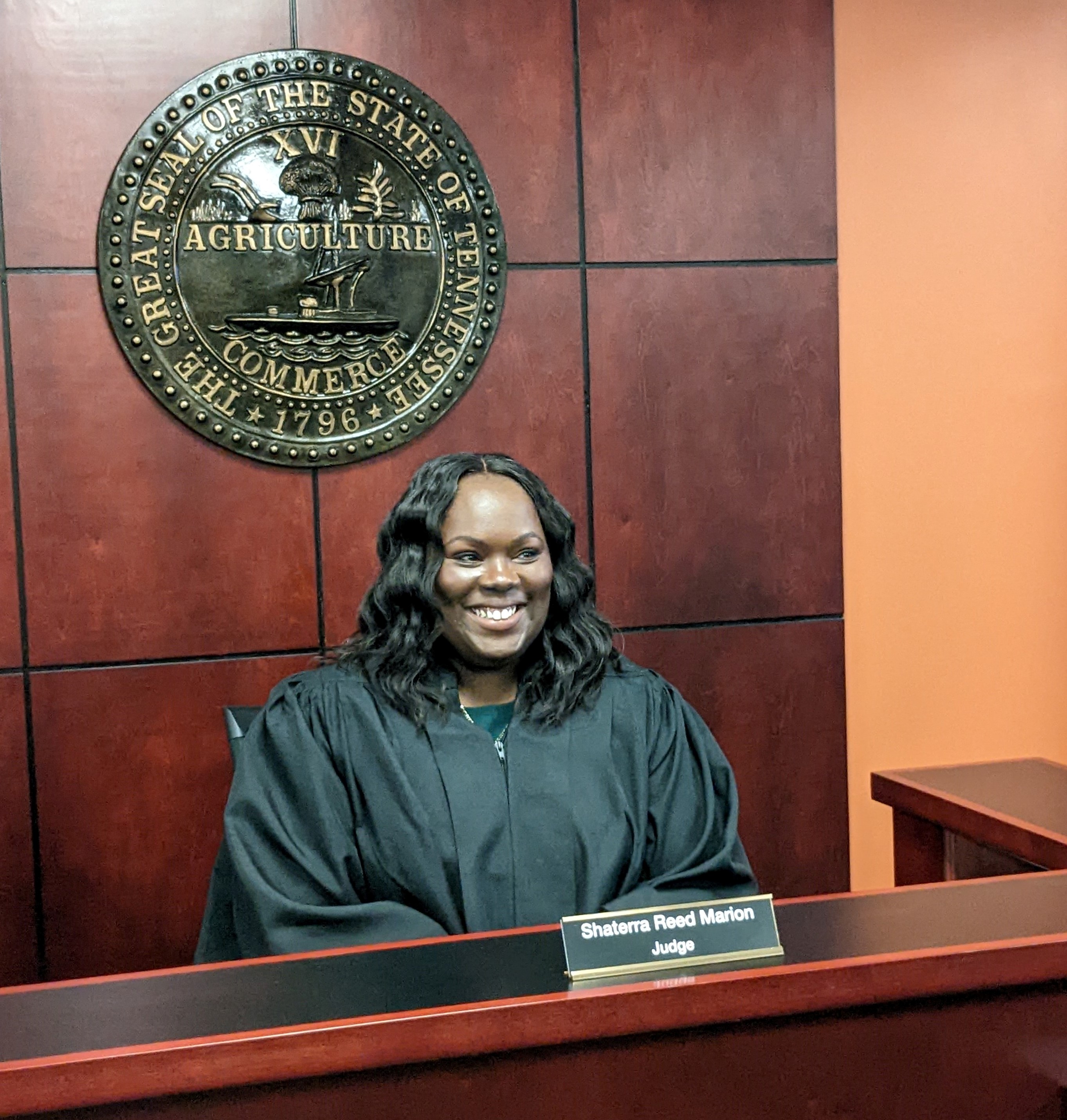 It’s Official! Judge Shaterra Marion is Sworn in – From the Bench